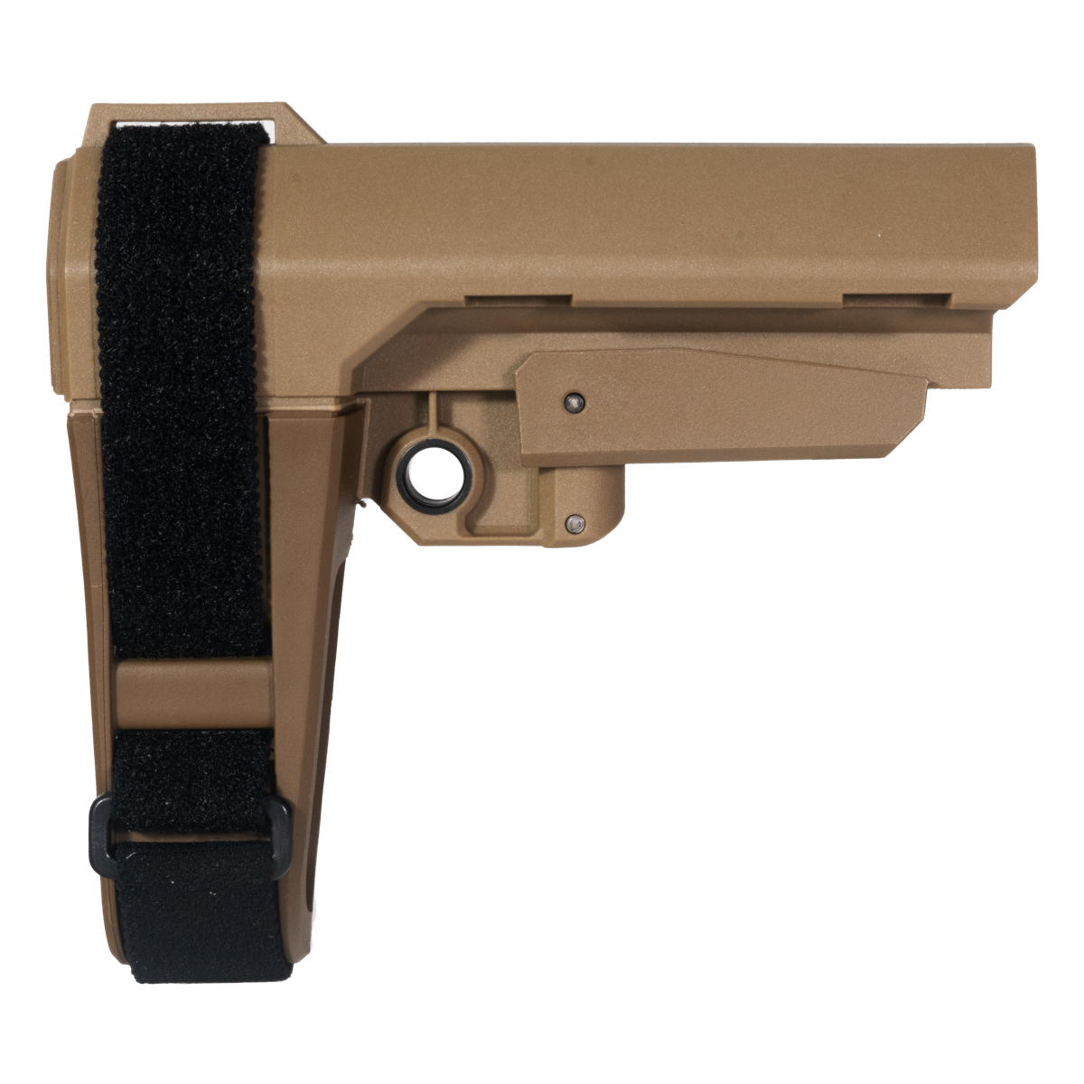 SB Tactical SBA3 Adjustable Pistol Stabilizing Brace, FDE
