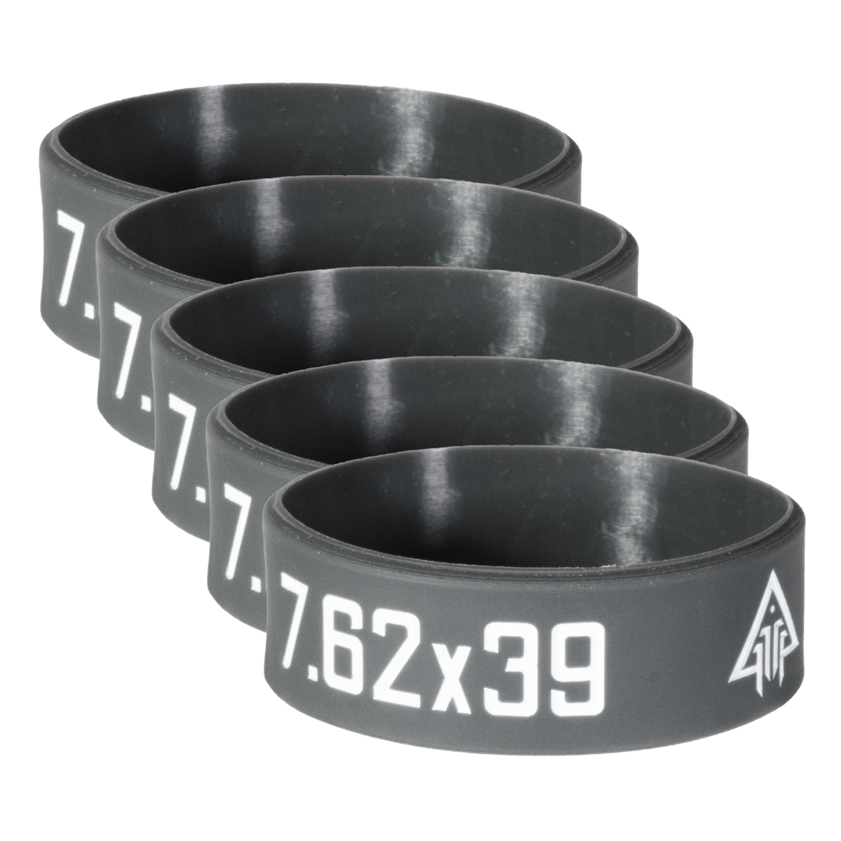 DTT 7.62x39mm Dark Grey Magazine Band, 5 Pack