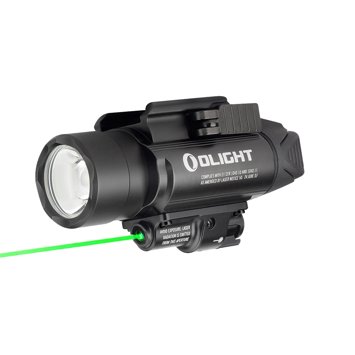 Olight Baldr Pro Weapon Mounted Light with Laser, Fits Picatinny ...