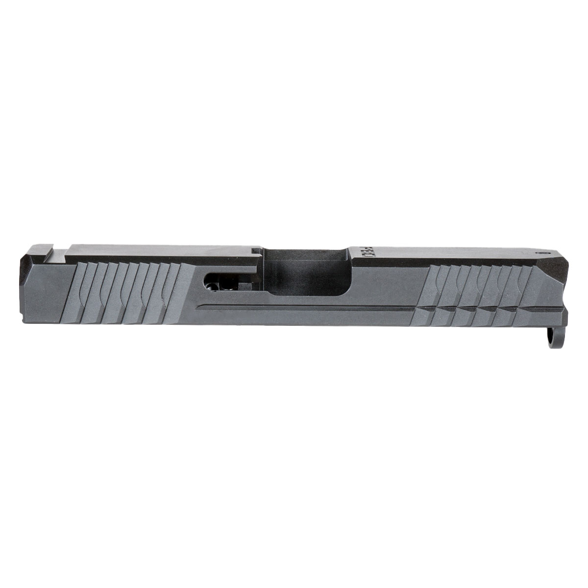 Polymer80 Glock G19 Compatible Nitride Stripped Slide Front Serrations