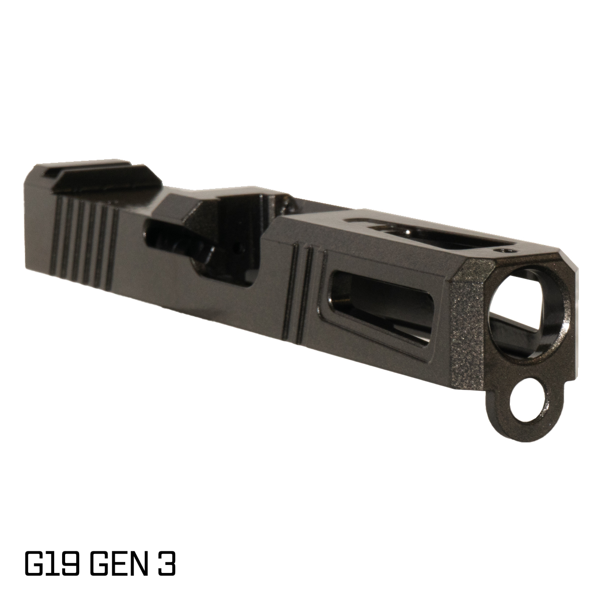 Stiffler MFG Custom Cerakote Viper Slide, Gray FX, G19 Compatible ...