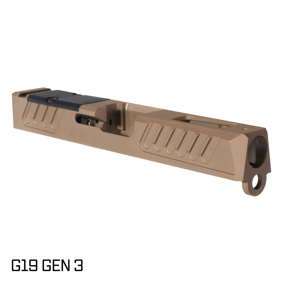 Davidson Defense Stiletto G19 Compatible Stripped Slide, RMR Cut ...