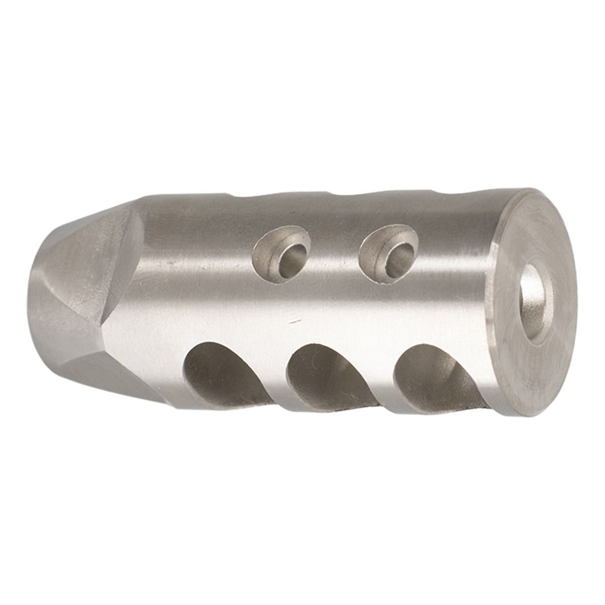 Davidson Defense 1/2x28 3 Port Stainless Steel Compensator