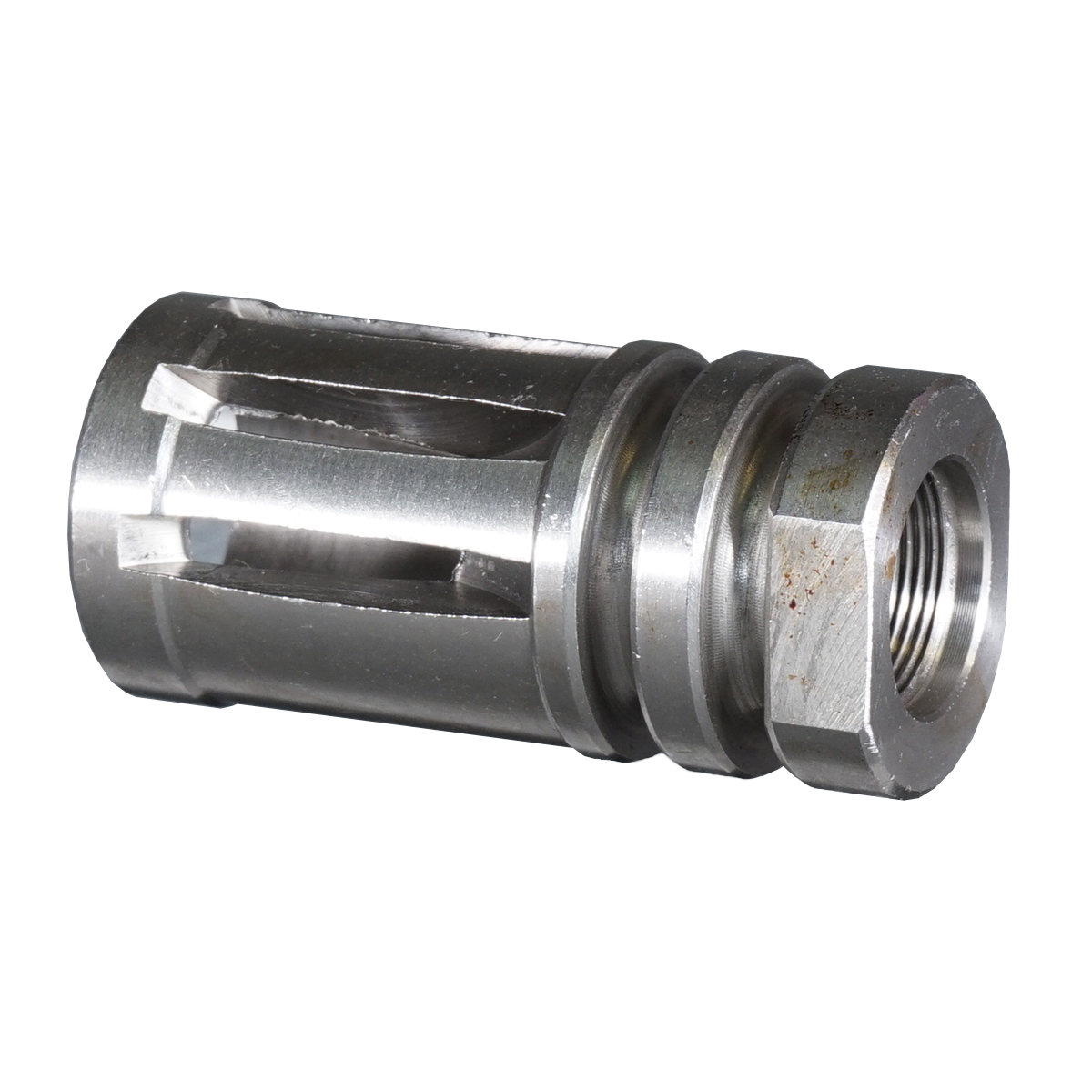 Recoil Technologies AR-9 9mm Stainless Steel Muzzle Brake for 1/2"x36 ...