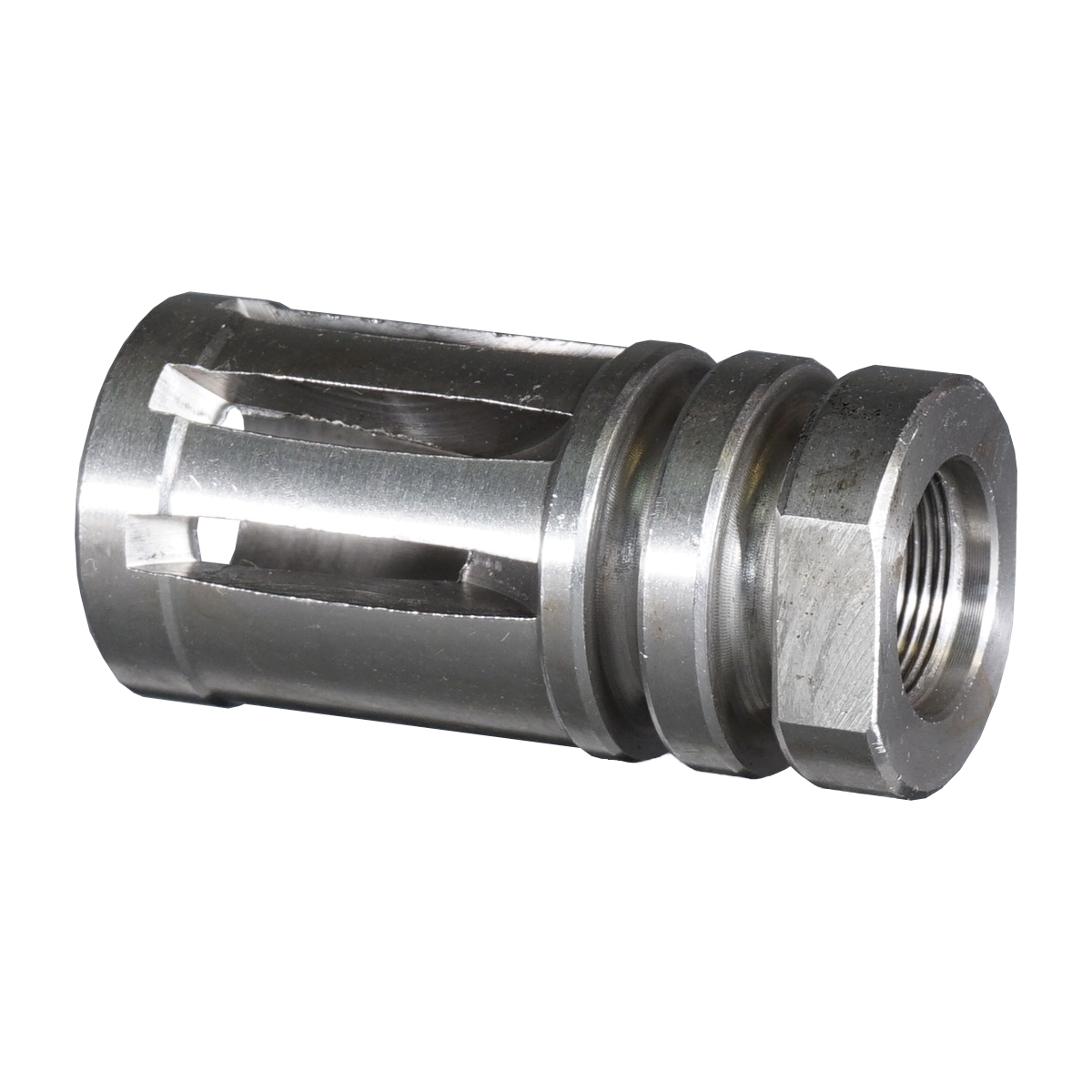 Recoil Technologies AR-9 9mm Stainless Steel Muzzle Brake for 1/2"x36 ...