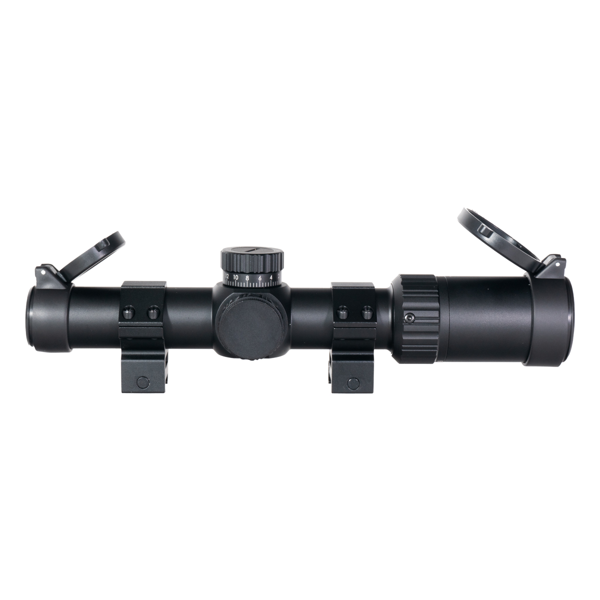 Redwin Optics Torero HD 1-6x24 Illuminated Scope, Black, 1/2 MOA Turret ...