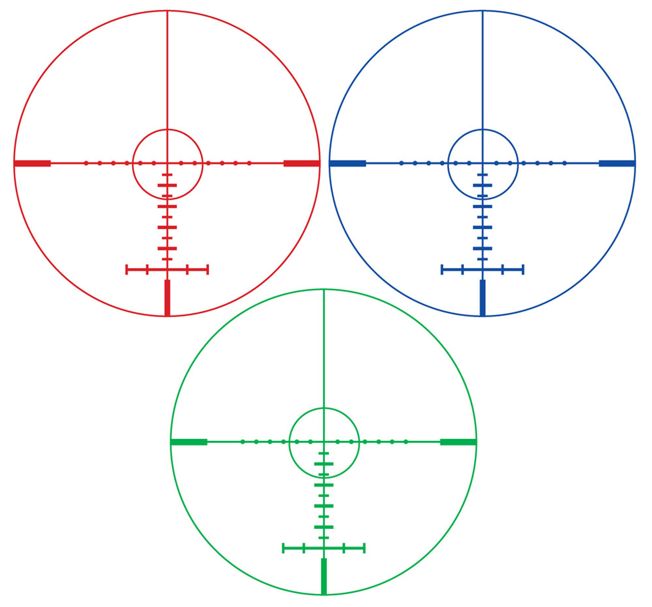 EX Series Professional 6-24X50 Precision Scope AO, RGB RXR Reticle