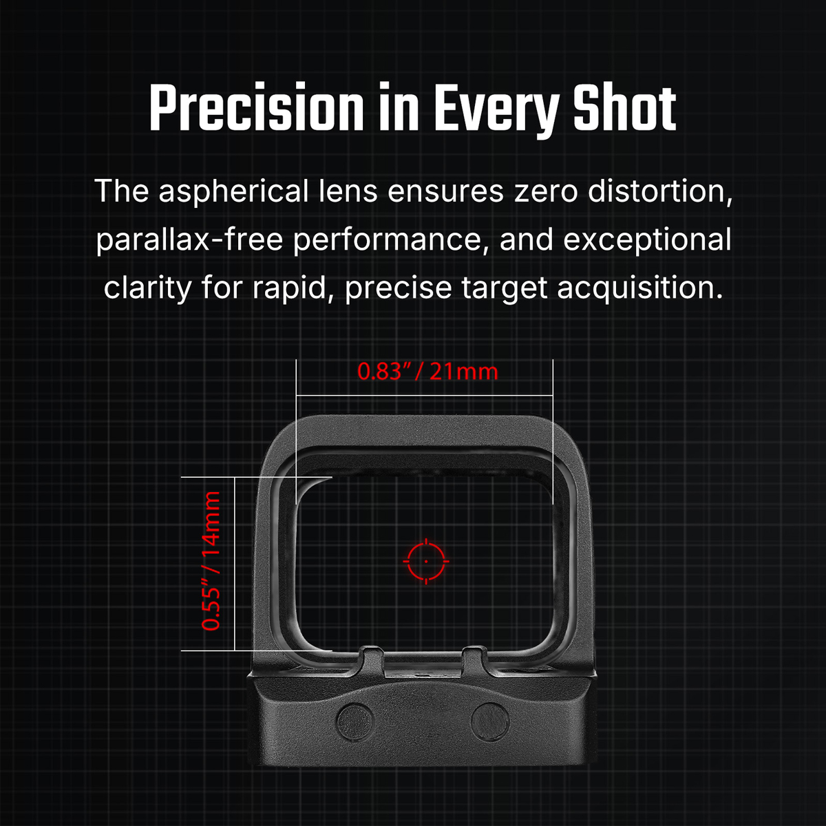 Olight Osight SE Enclosed Optic w/ RMSc Footprint and Replaceable ...