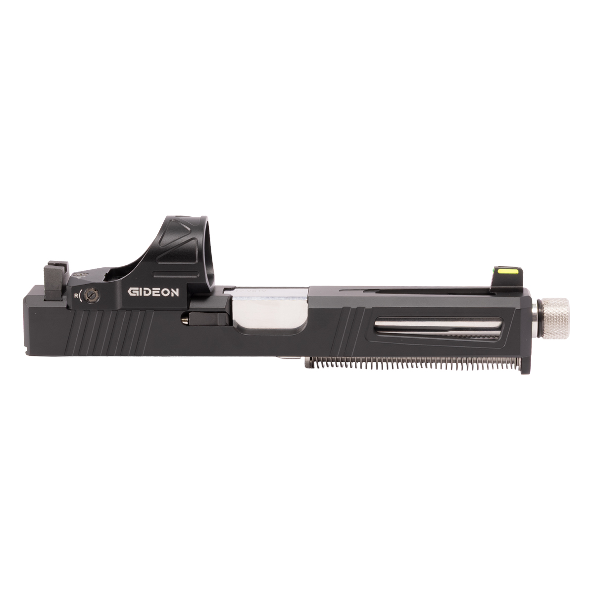 DTT Stiffler MFG Lionheart-Black-Silver Threaded Barrel Glock 17 ...