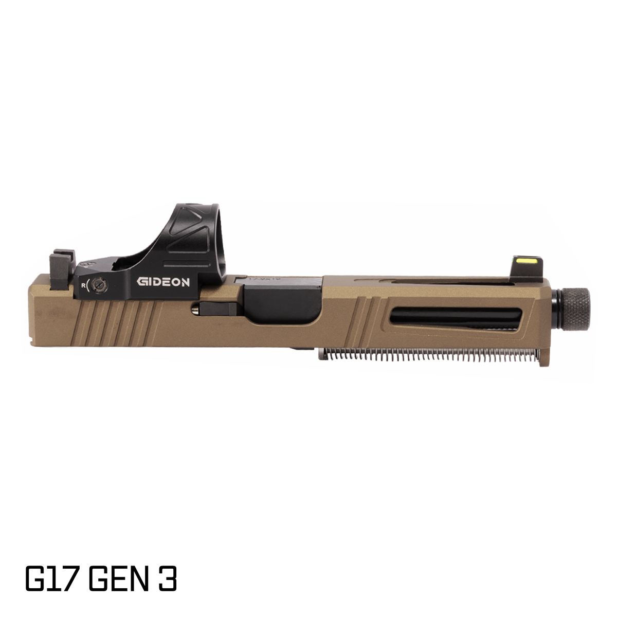 Complete Slide | Glock 17 Gen 1-3 Compatible | Delta Team Tactical