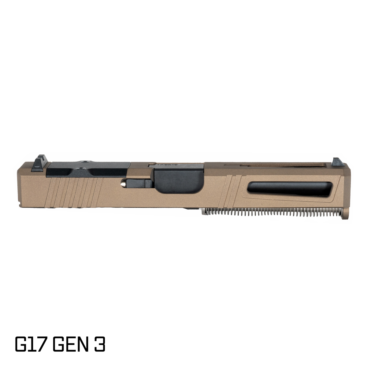 Complete Slide | Glock 17 Gen 1-3 Compatible | Delta Team Tactical