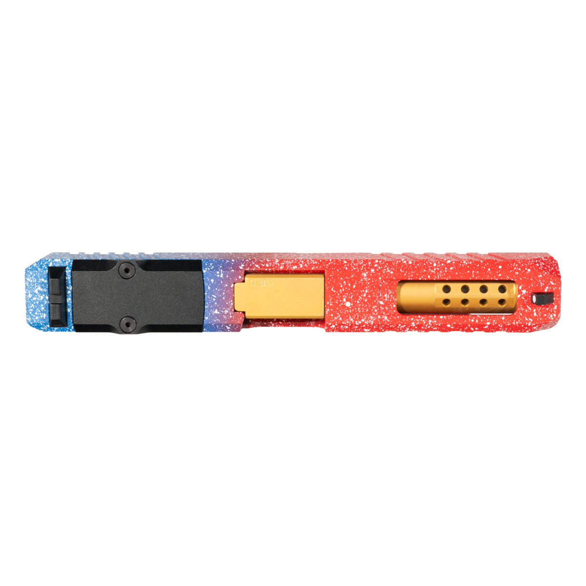 Wayfinder Ported Gold TiN Barrel G17 Gen 1-3 Compatible 9MM 17-4 ...