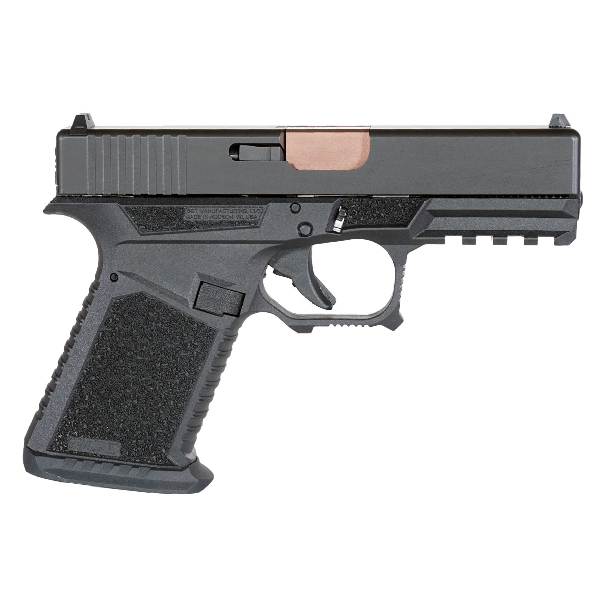 Complete Slide for Glock 19 Gen 3 - PVD Copper Barrel - DOOR BUSTER ...