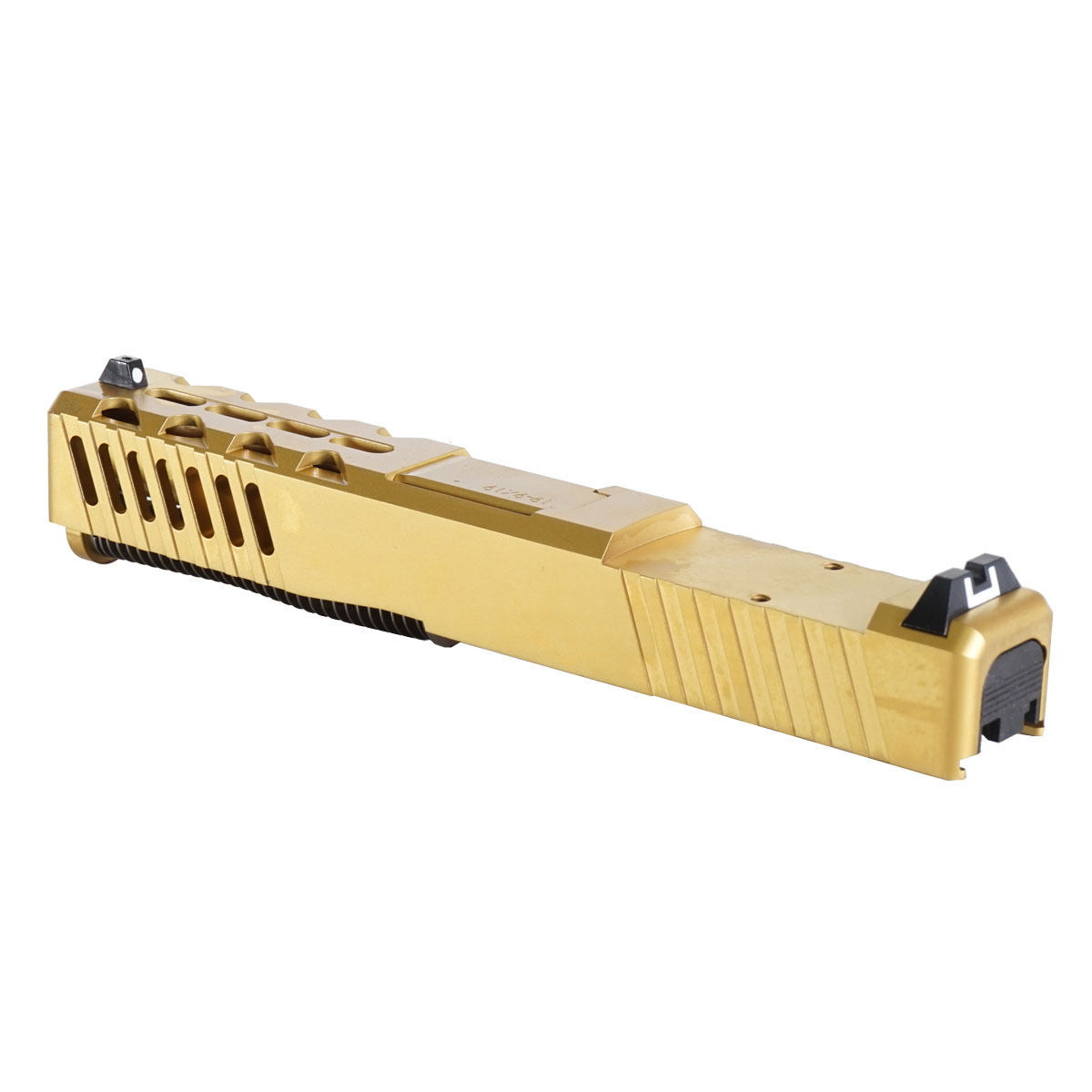 9mm Glock 19 G19 Gen 1-3 Compatible Complete Slide - PVD Gold ...