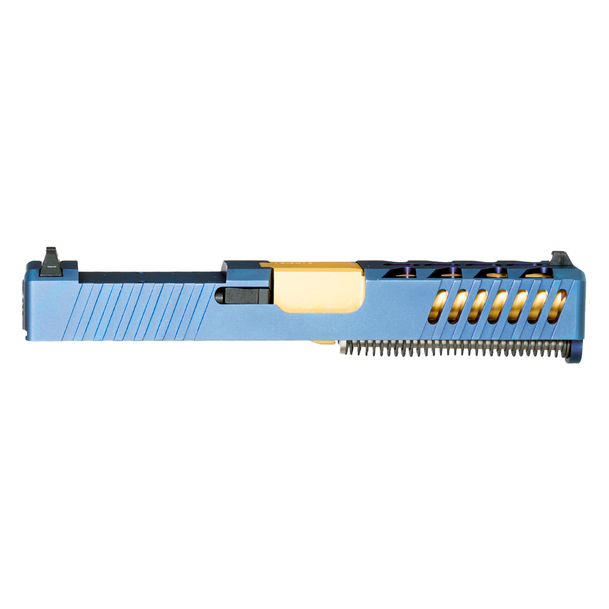 DD 'Atlantean Gold' 9mm Glock 19 Compatible Full Pistol Build Kit ...