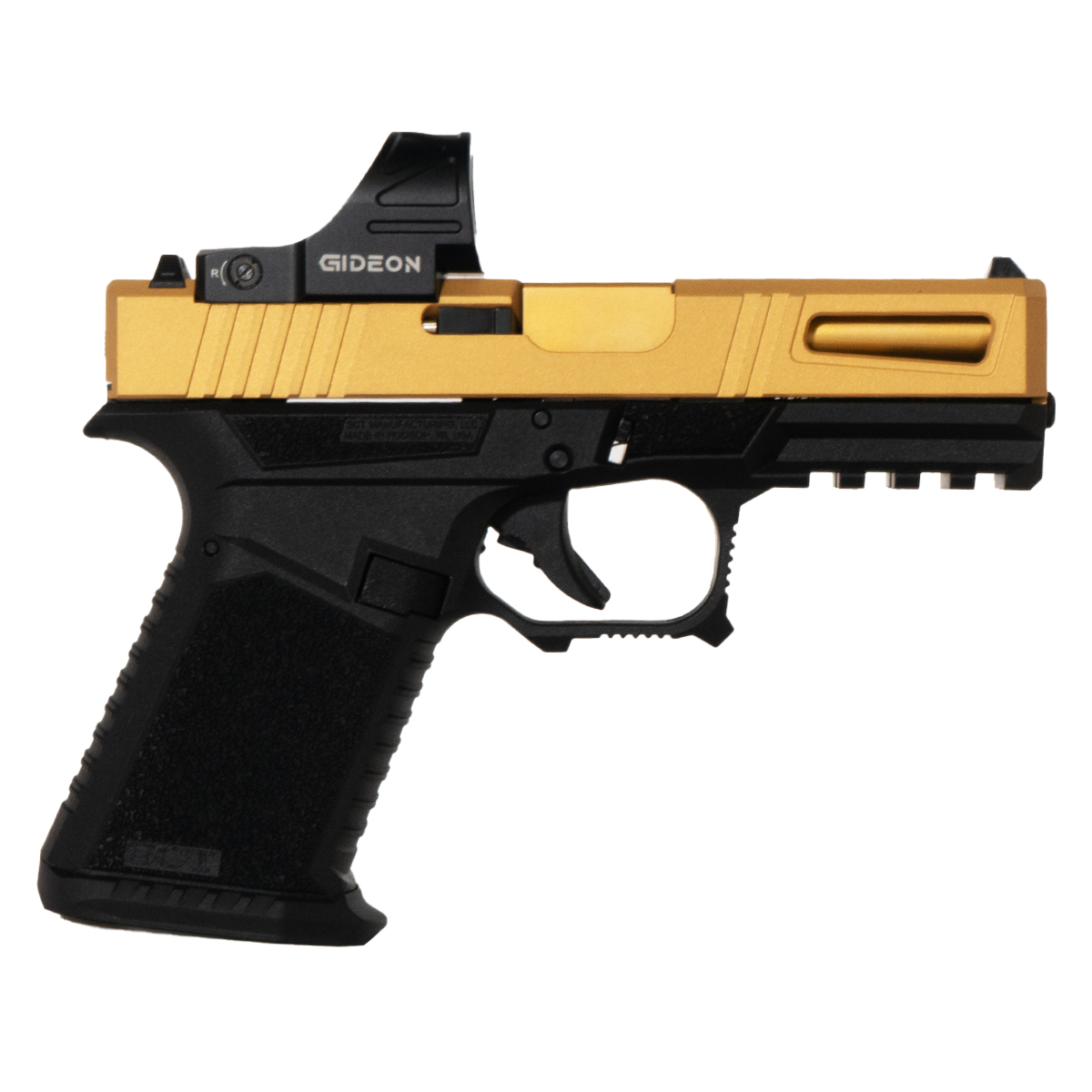 DTT Stiffler MFG Lionheart Gold TiN Barrel G19 Gen 1-3 Compatible 9MM ...