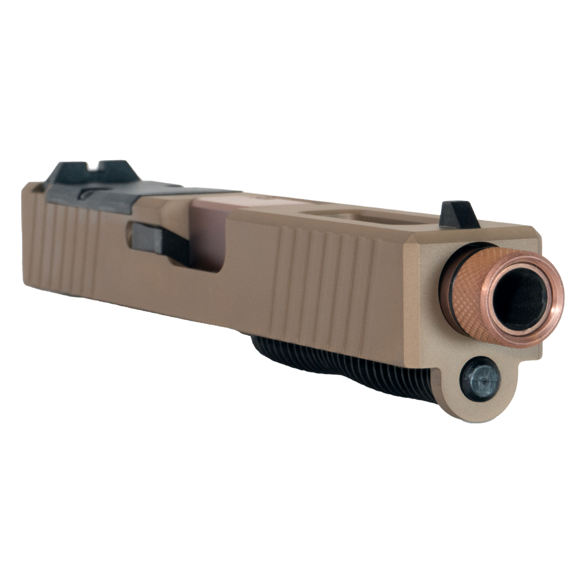 Davidson Defense Packless Threaded Copper PVD Barrel G19 Gen 1-3 ...