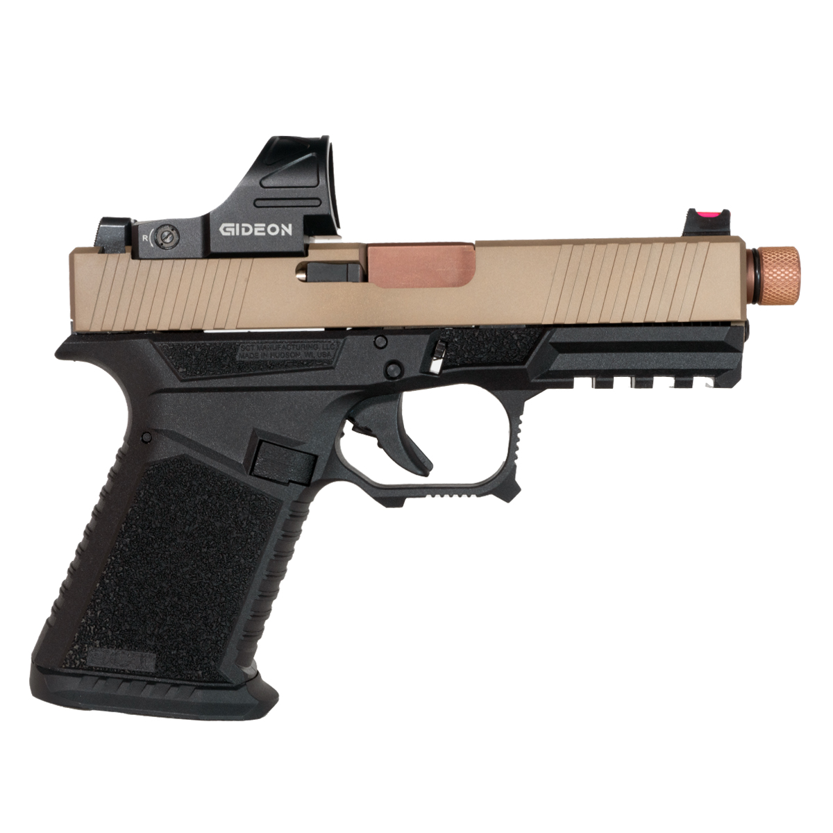 Davidson Defense Packless Threaded Copper PVD Barrel G19 Gen 1-3 ...
