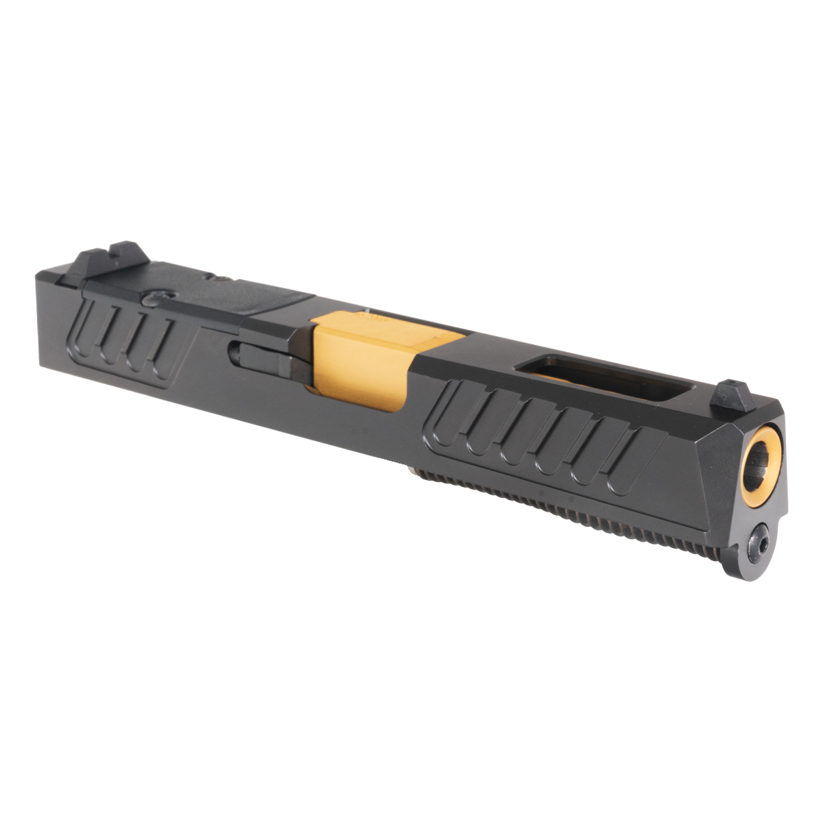 Davidson Defense Stiletto Ported Gold TiN Barrel G19 Gen 1-3 Compatible ...