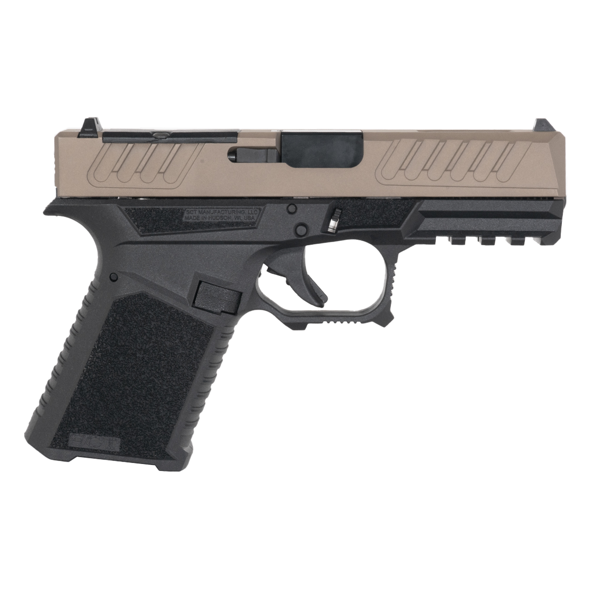 Davidson Defense Stiletto Ported Nitride Barrel G19 Gen 1-3 Compatible ...