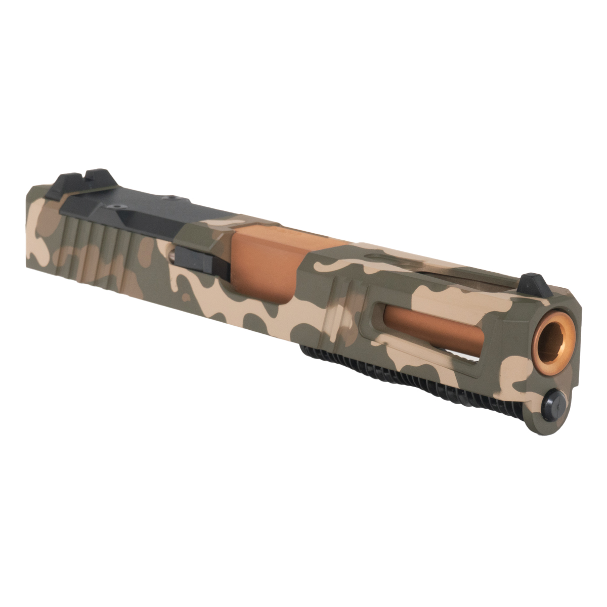 DTT Stiffler MFG Lionheart Copper Crown Cut Barrel G19 Gen 1-3 ...