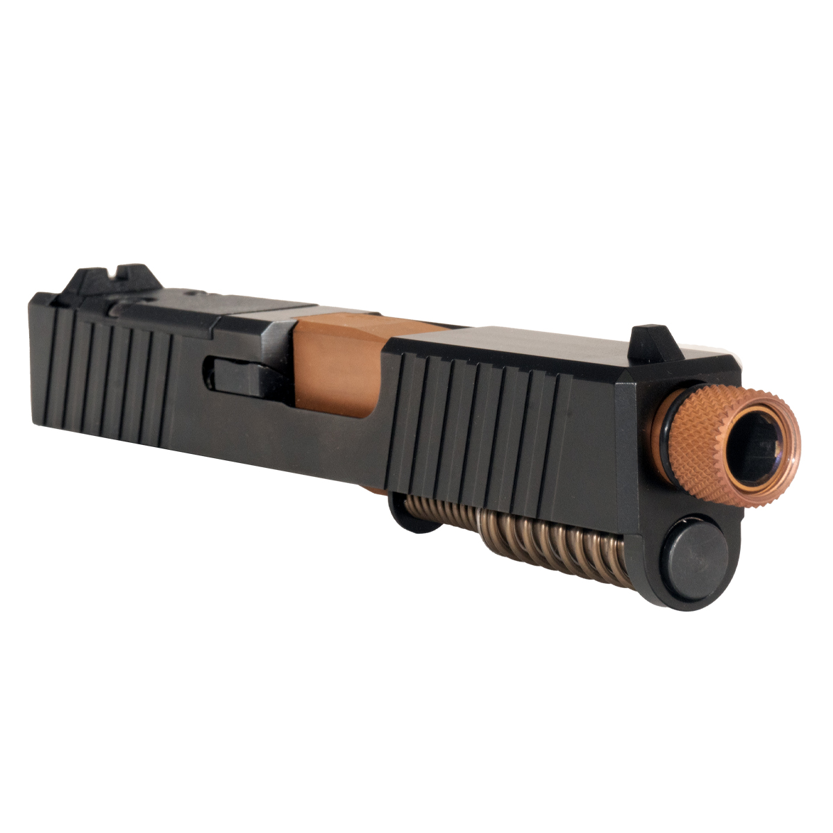 Davidson Defense Sentinel Threaded Copper PVD Barrel G43 Compatible 9MM ...