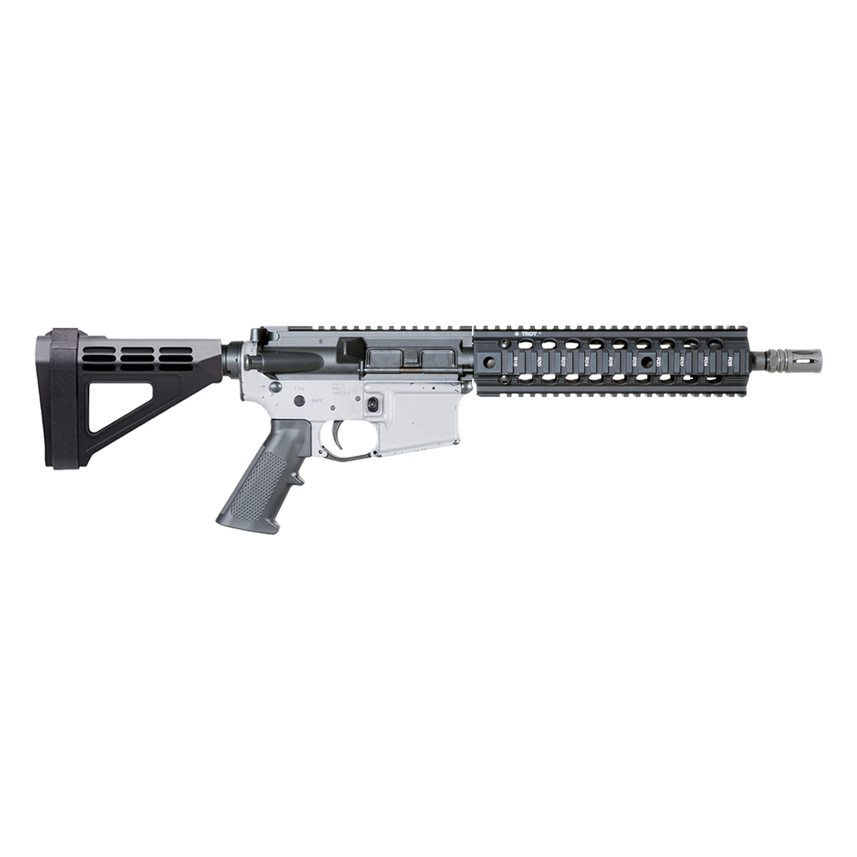 Davidson Defense 'Troy IX 5.56 w/SBM4' 10.5-inch AR-15 5.56 NATO ...