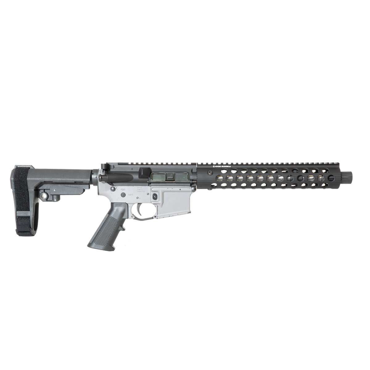 DTT '3rd Generation of Troy w/SBA3 Brace' 10.5-inch AR-15 5.56 NATO ...