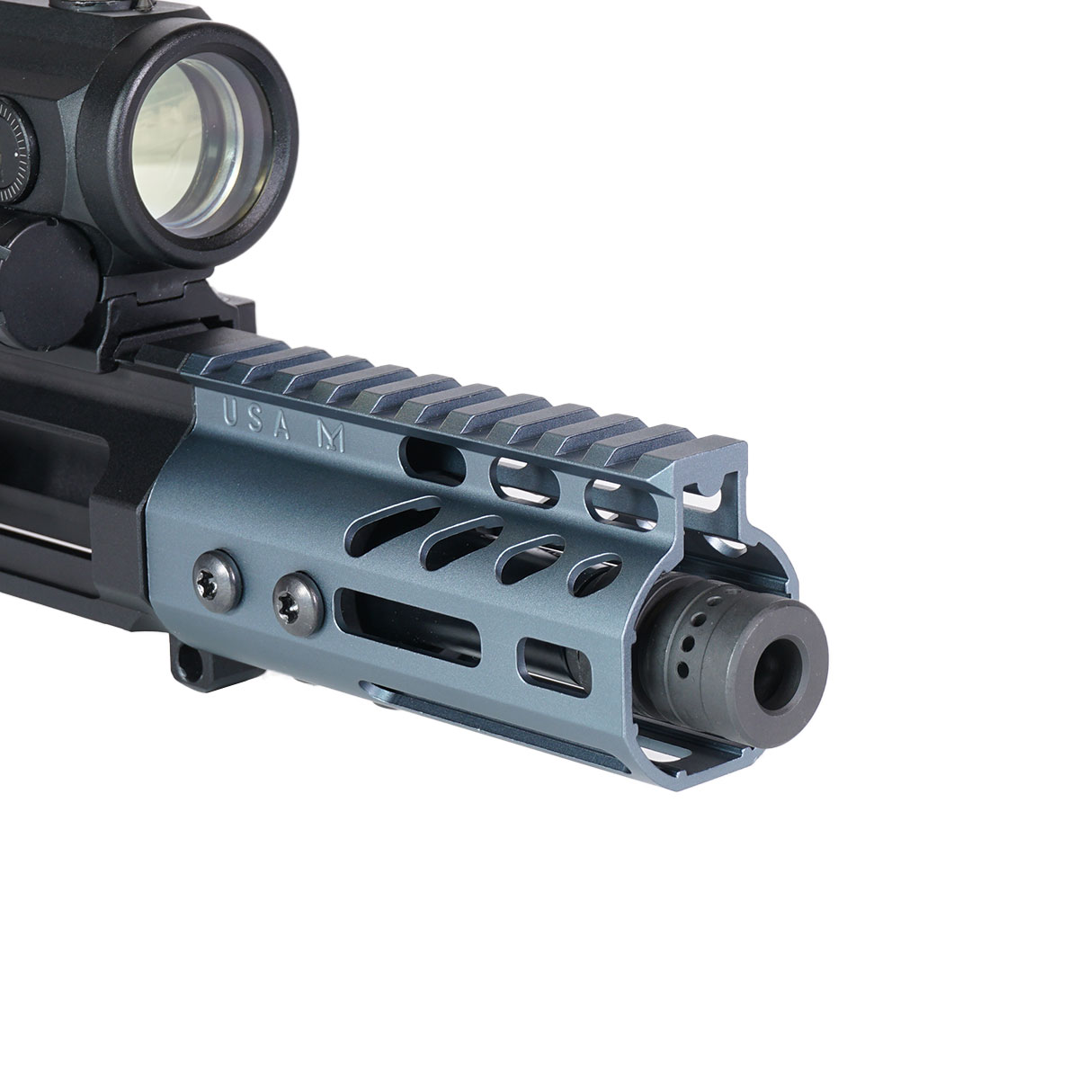 DTT 'Skyline w/ JE CQB' 4.5-inch AR-15 9mm Nitride SBA3 Pistol Full ...