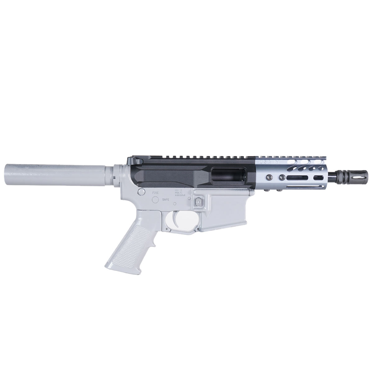 DTT 'Mockingbird Gen 1' 6-inch AR-15 9mm Nitride Pistol Complete Upper ...