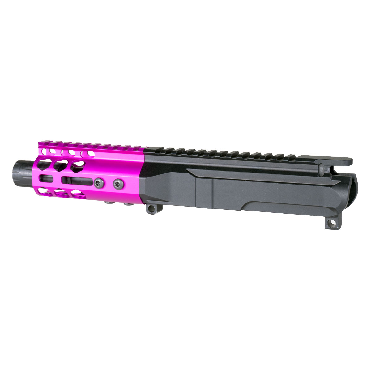 'Lightshow 9mm-PURPLE w/ SBA3' 4-inch AR-15 9mm Nitride Pistol Full ...