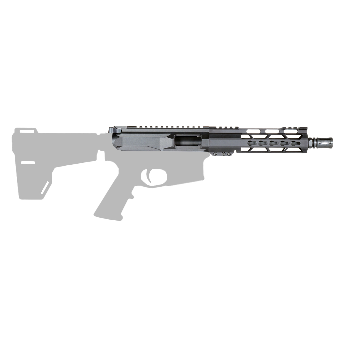 Davidson Defense '9 Ball' 8.3-inch AR-15 9mm Nitride Pistol Upper Build Kit