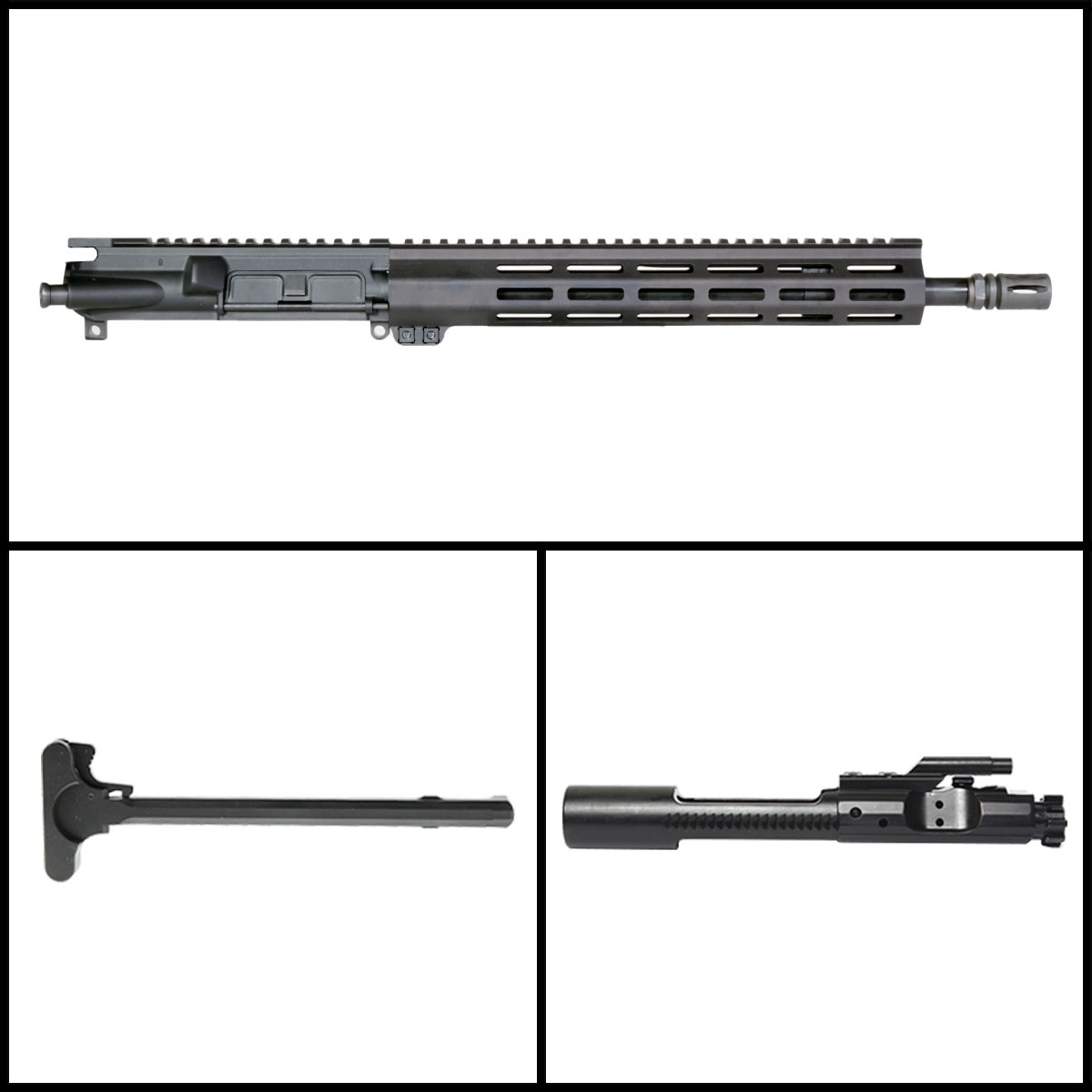 DTT '13.7 Mod 4' 13.7" AR-15 5.56 NATO Nitride Pistol Complete Upper Build