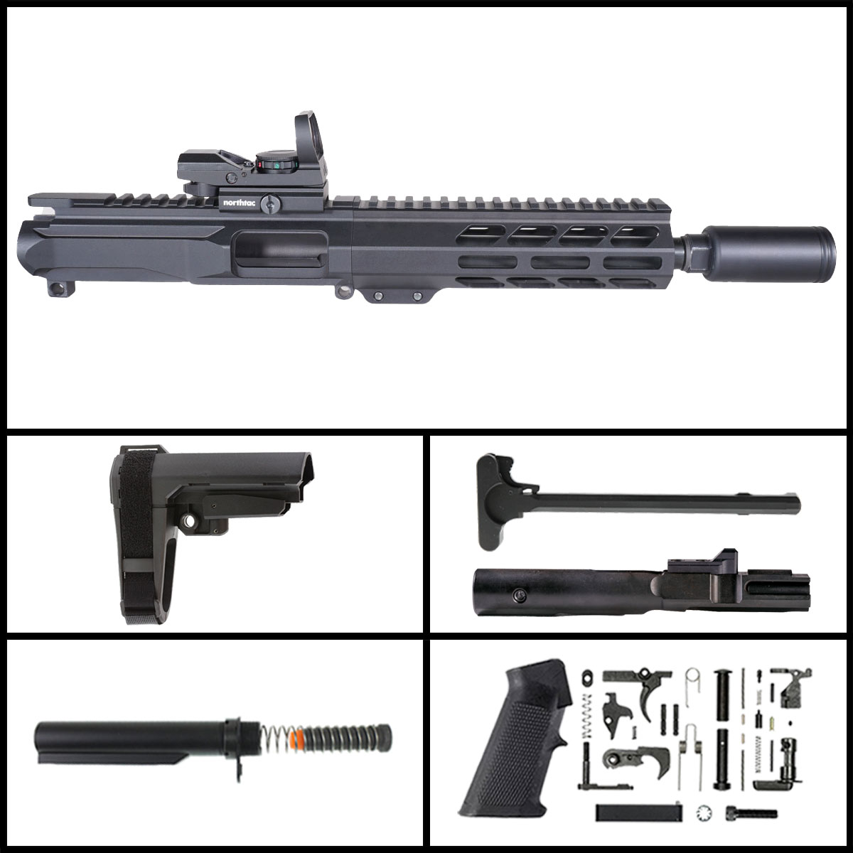 AR-15 Upper Assemblies Chambered in 10MM