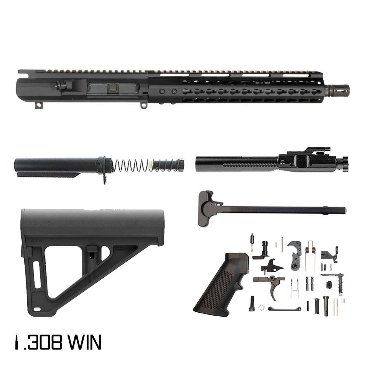 AR-15 & LR-308 Upper Build Kits | Unassembled & Preassembled