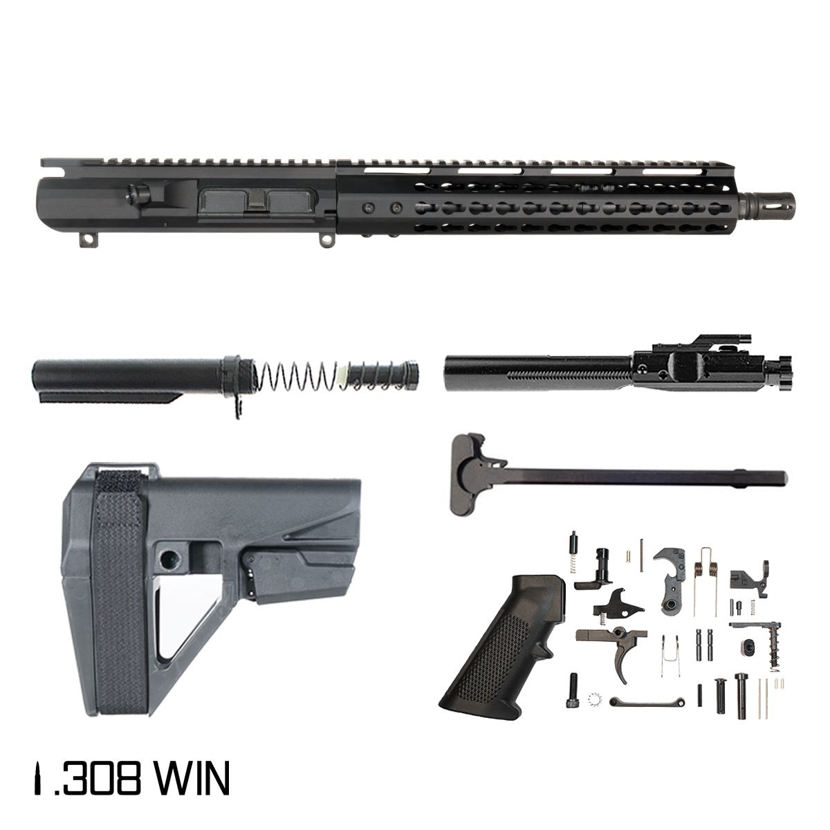AR-15 & LR-308 Upper Build Kits | Unassembled & Preassembled
