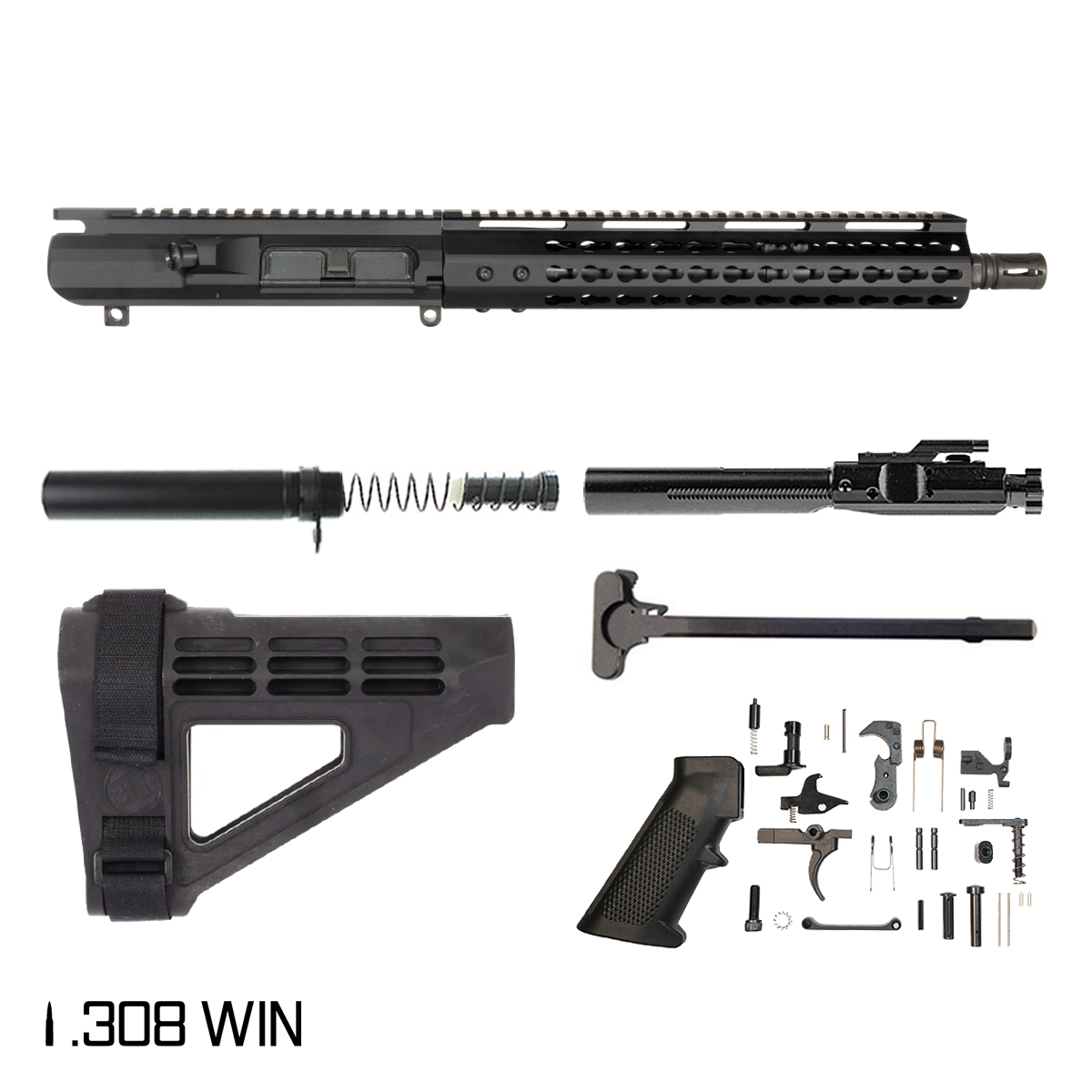AR-15 & LR-308 Upper Build Kits | Unassembled & Preassembled