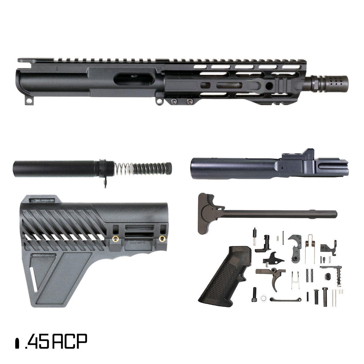 .45 ACP AR-15 Upper Builds