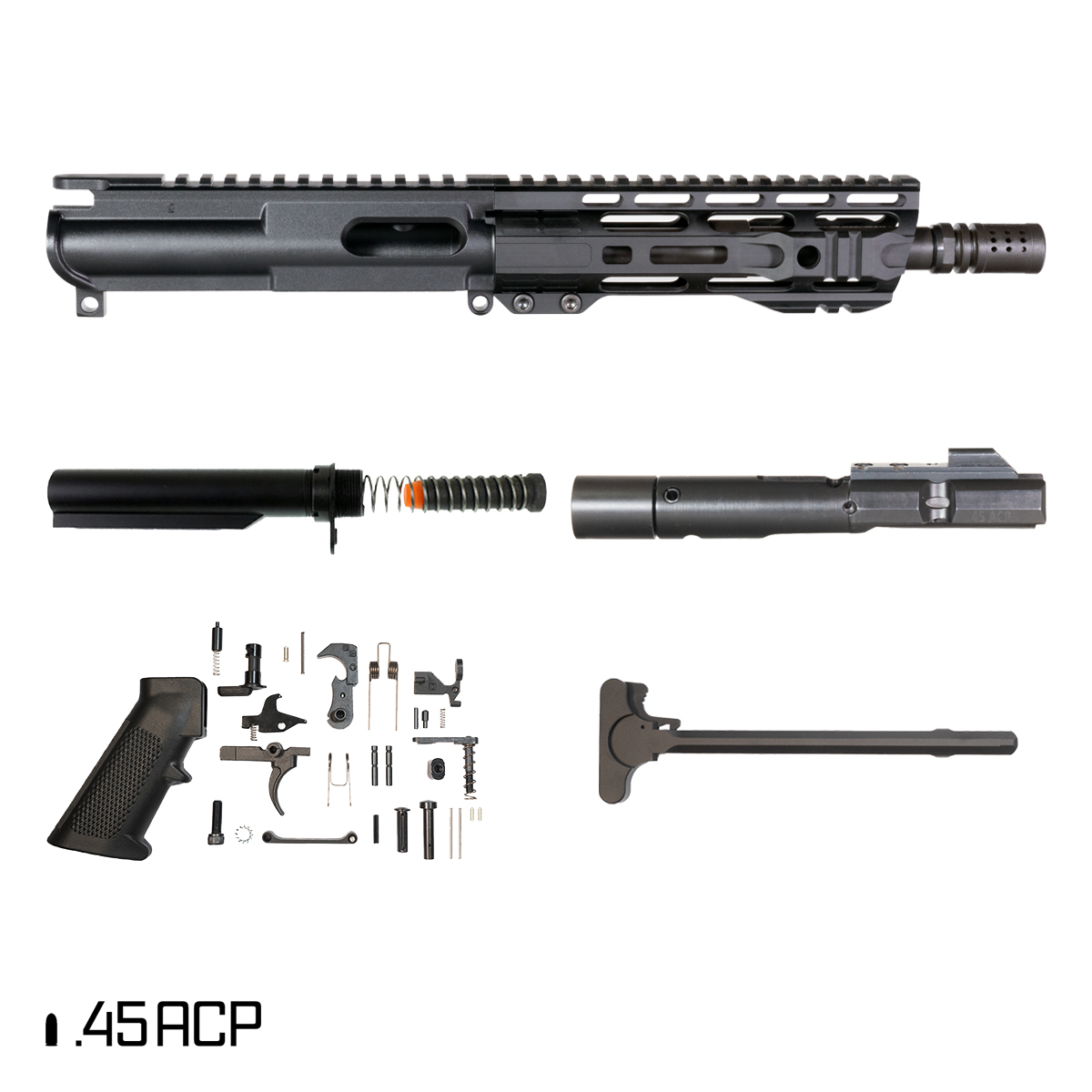 .45 ACP AR-15 Upper Builds