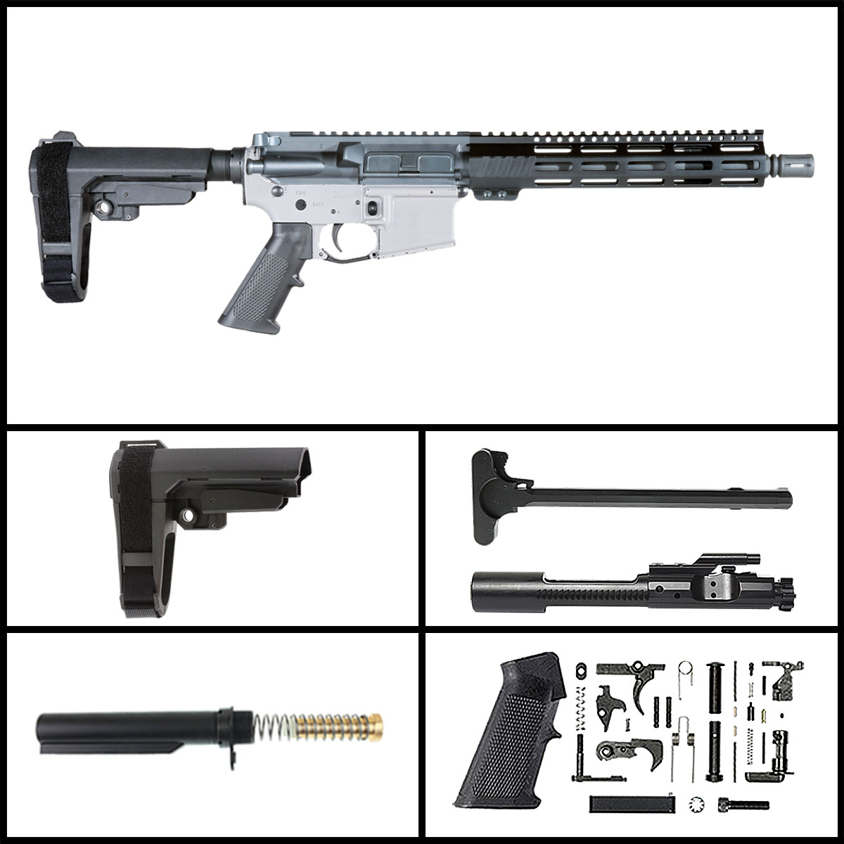 Davidson Defense 'M.A.V. 10 in 5.56 w/ SB Tactical SBA3 Brace' 10.5 ...