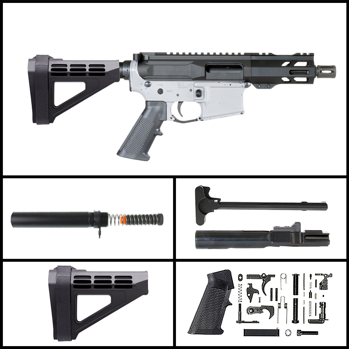 Pistol Length 9mm Full Build Kits | Delta Team Tactical