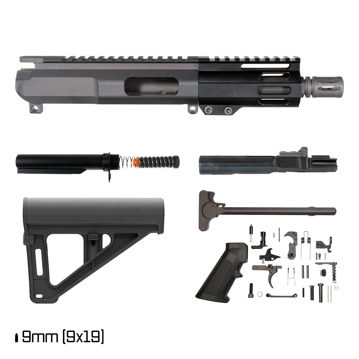 9mm Full Build Kits | Delta Team Tactical