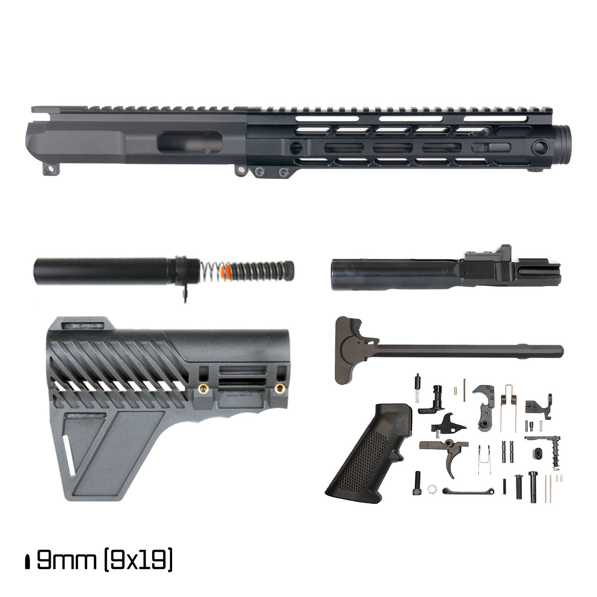 9mm Full Build Kits | Delta Team Tactical