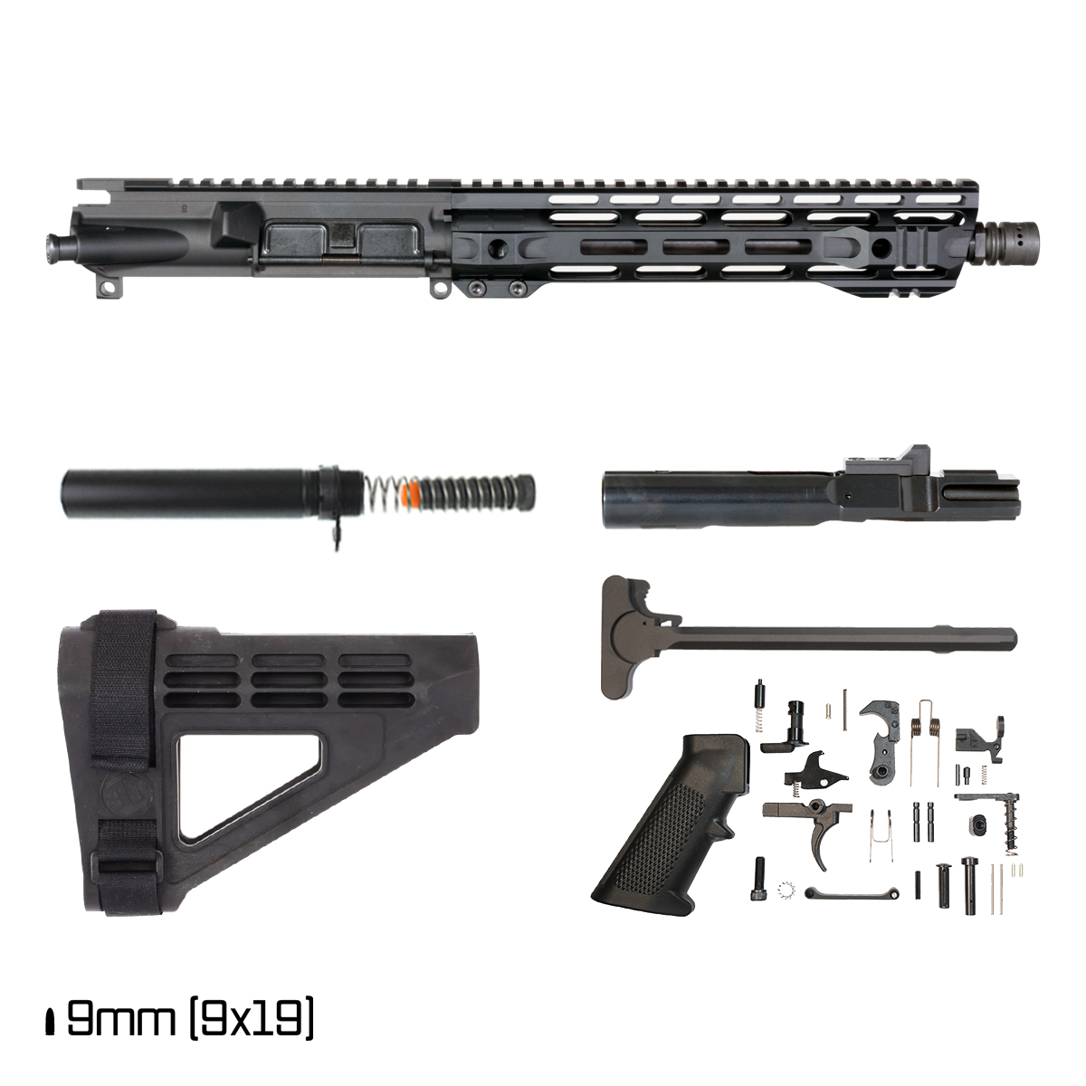 9mm Full Build Kits | Delta Team Tactical
