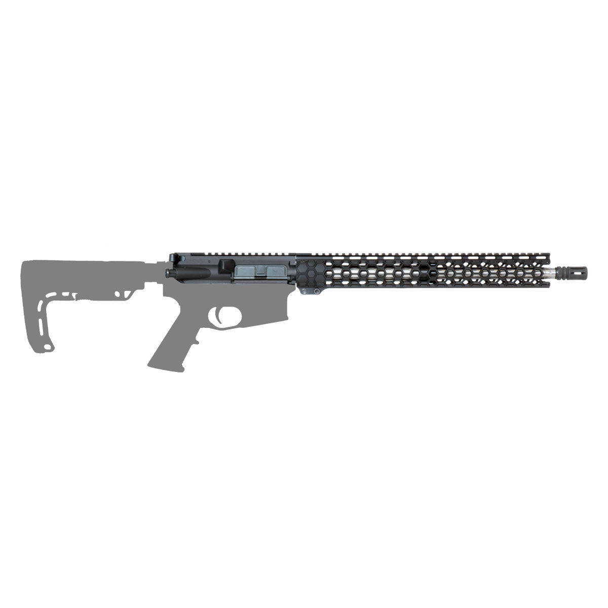 Davidson Defense 'Hex Code' 16-inch AR-15 .223 Wylde Stainless Rifle ...