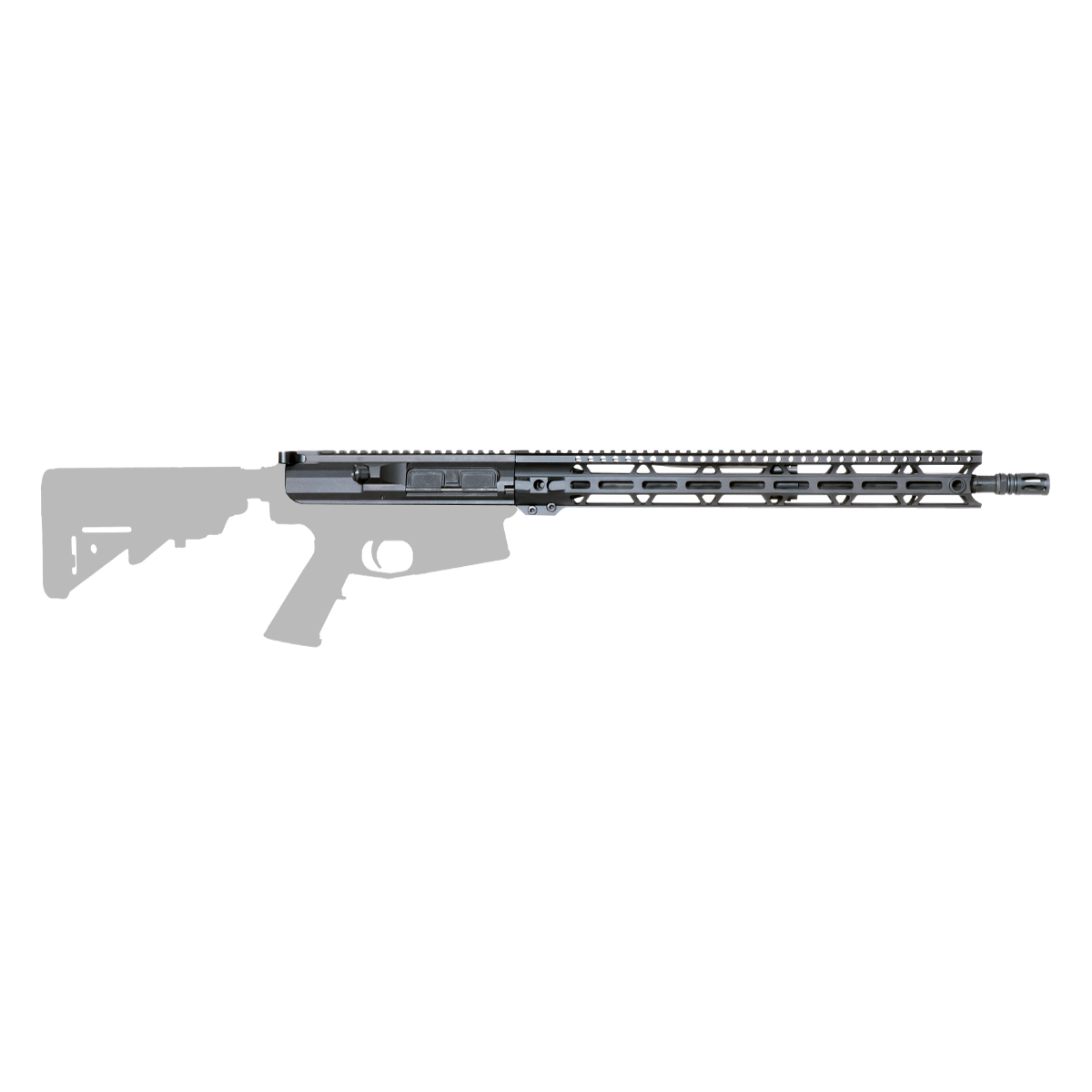 AR10 LR308 308 WIN 18" Rifle Complete Upper - BCG & CH - Assembled ...