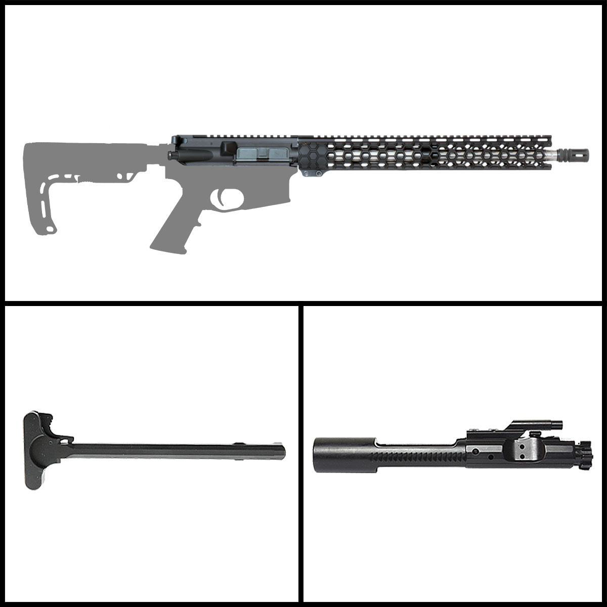 Davidson Defense 'Hex Code' 16-inch AR-15 .223 Wylde Stainless Rifle ...
