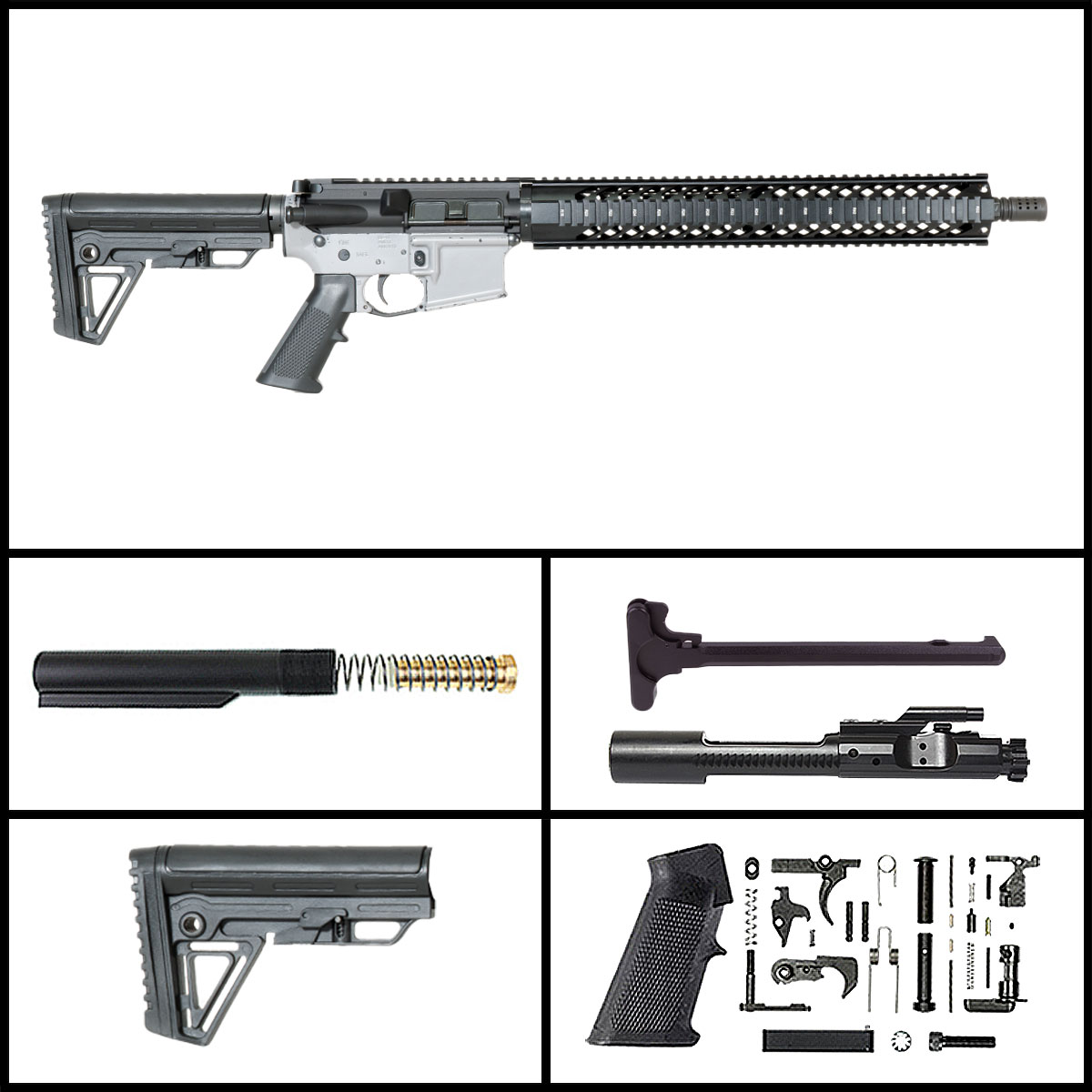 Davidson Defense 'Emperor Protects' 16-inch AR-15 .458 SOCOM Nitride ...