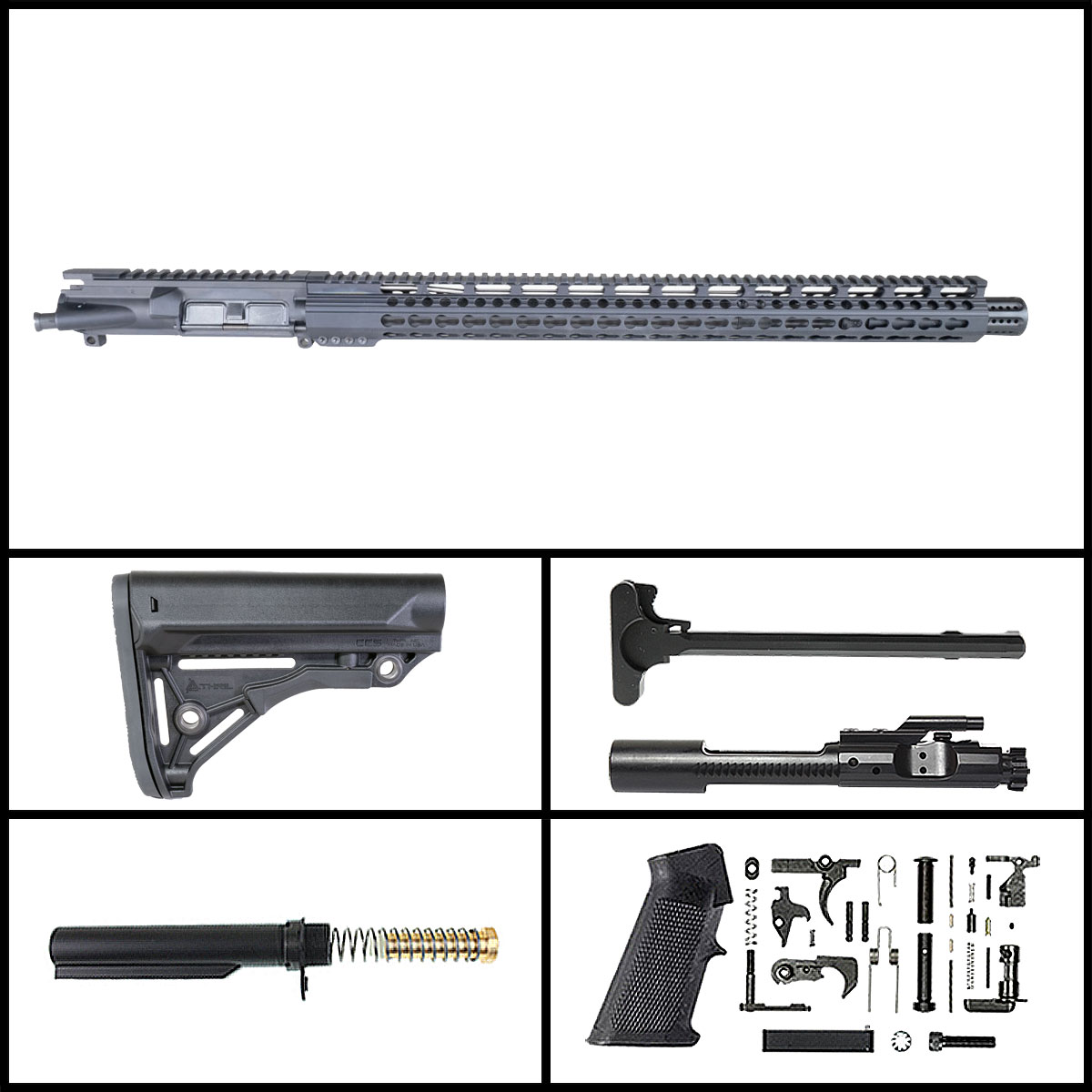 Davidson Defense 'Intimidator' 20-inch AR-15 5.56 NATO Phosphate Rifle ...