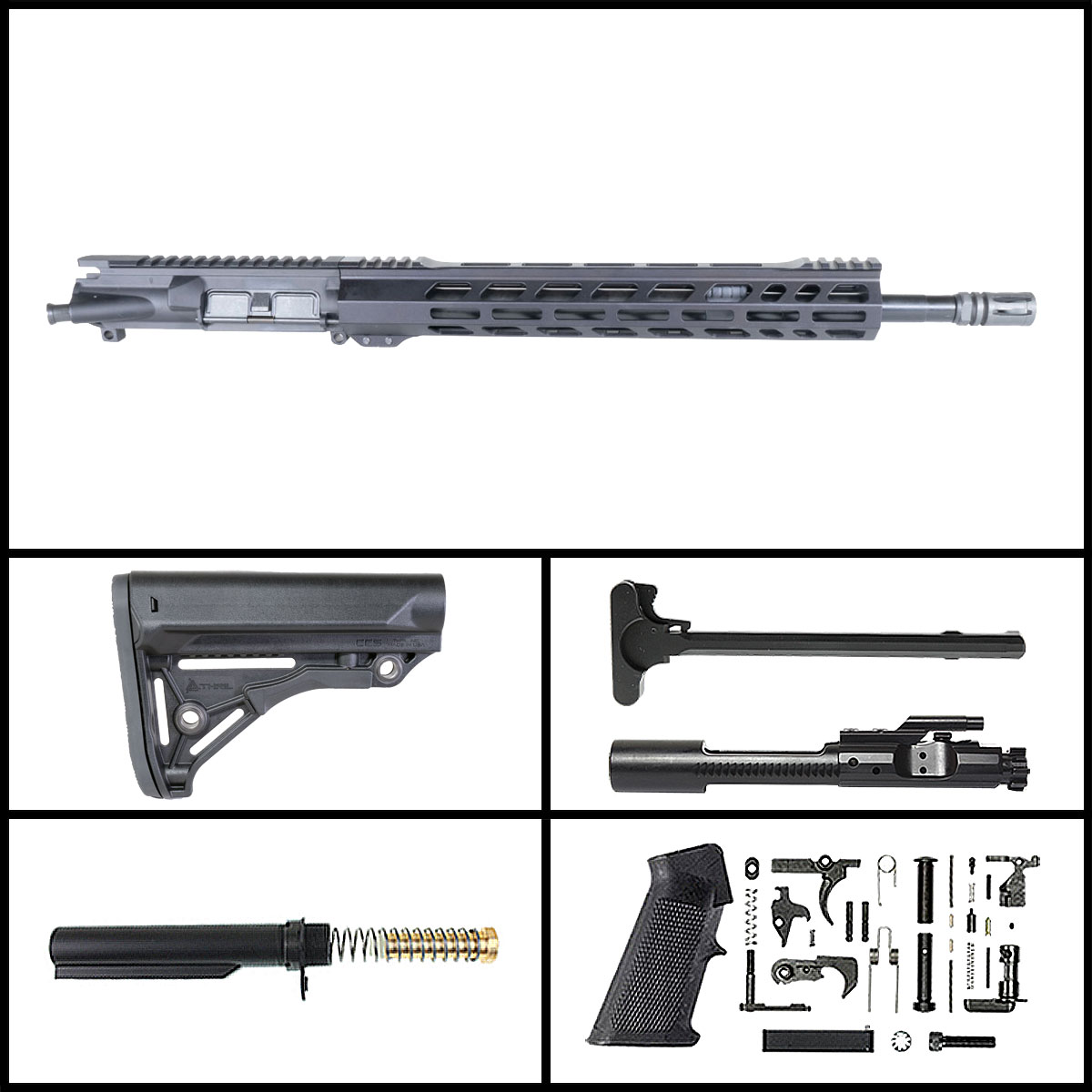 5.56 NATO > AR-15 Full Build Kits (Everything Minus Lower)